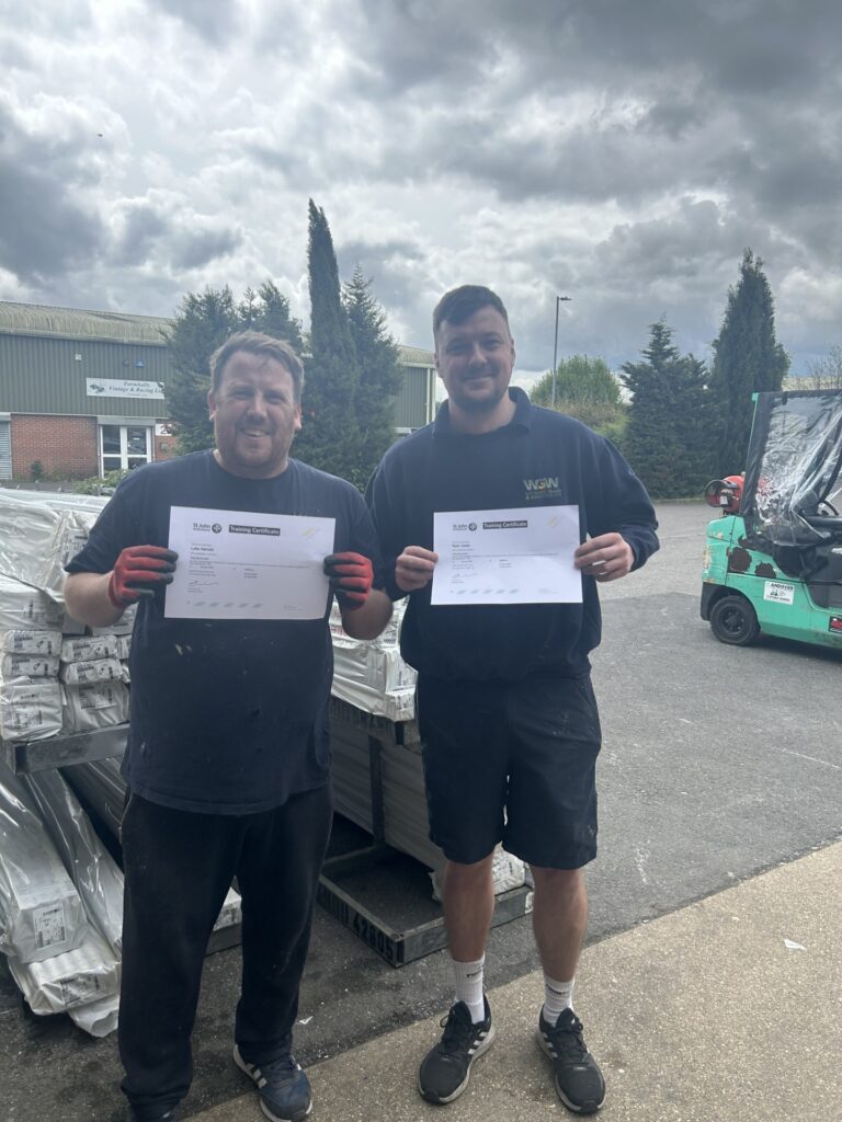 First Aid Training Completed - Wiltshire Glass